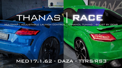 THANAS | TTRS / RS3 DAZA - THANAS V2 RACE Firmware (Flex Fuel, Multimap ...
