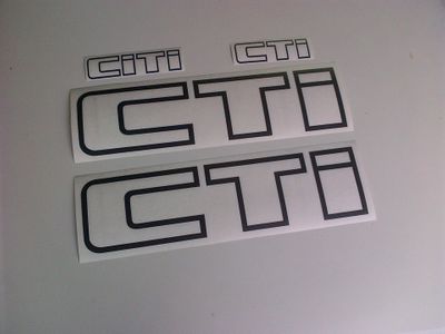 THANAS | Golf CTI decals kit supplied by JAY'S CUSTOM GRAPHICS